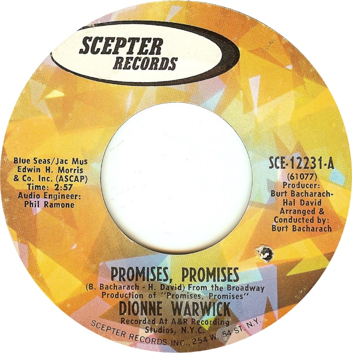 Promises, Promises / Whoever You Are, I Love You by Dionne Warwick ...