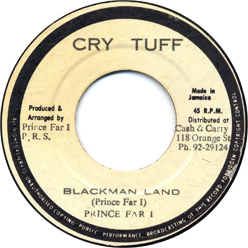 Blackman Land by Prince Far I (Single; Cry Tuff): Reviews, Ratings ...