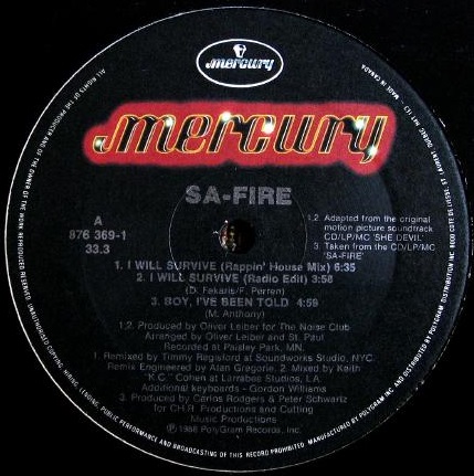 I Will Survive by Sa-Fire (Single, Freestyle): Reviews, Ratings ...