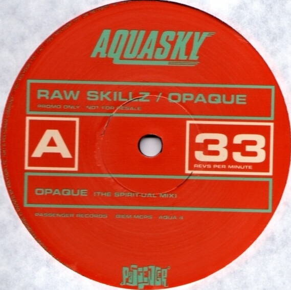 Raw Skillz / Opaque by Aquasky (Single): Reviews, Ratings, Credits ...