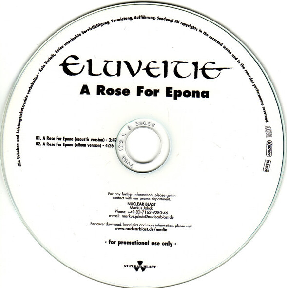 A Rose for Epona by Eluveitie (Single, Celtic Rock): Reviews, Ratings ...
