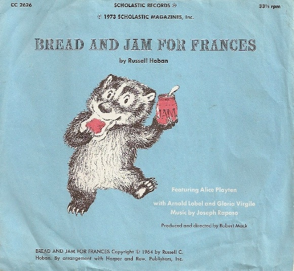 Bread and Jam for Frances by Russell Hoban (Single, Spoken Word ...