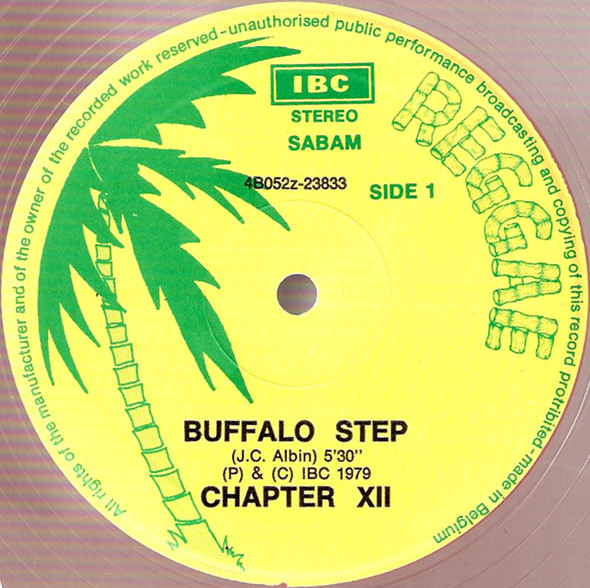 Buffalo Step / Dub Version by Chapter XII (Single; IBC; 4B052z-23833 ...