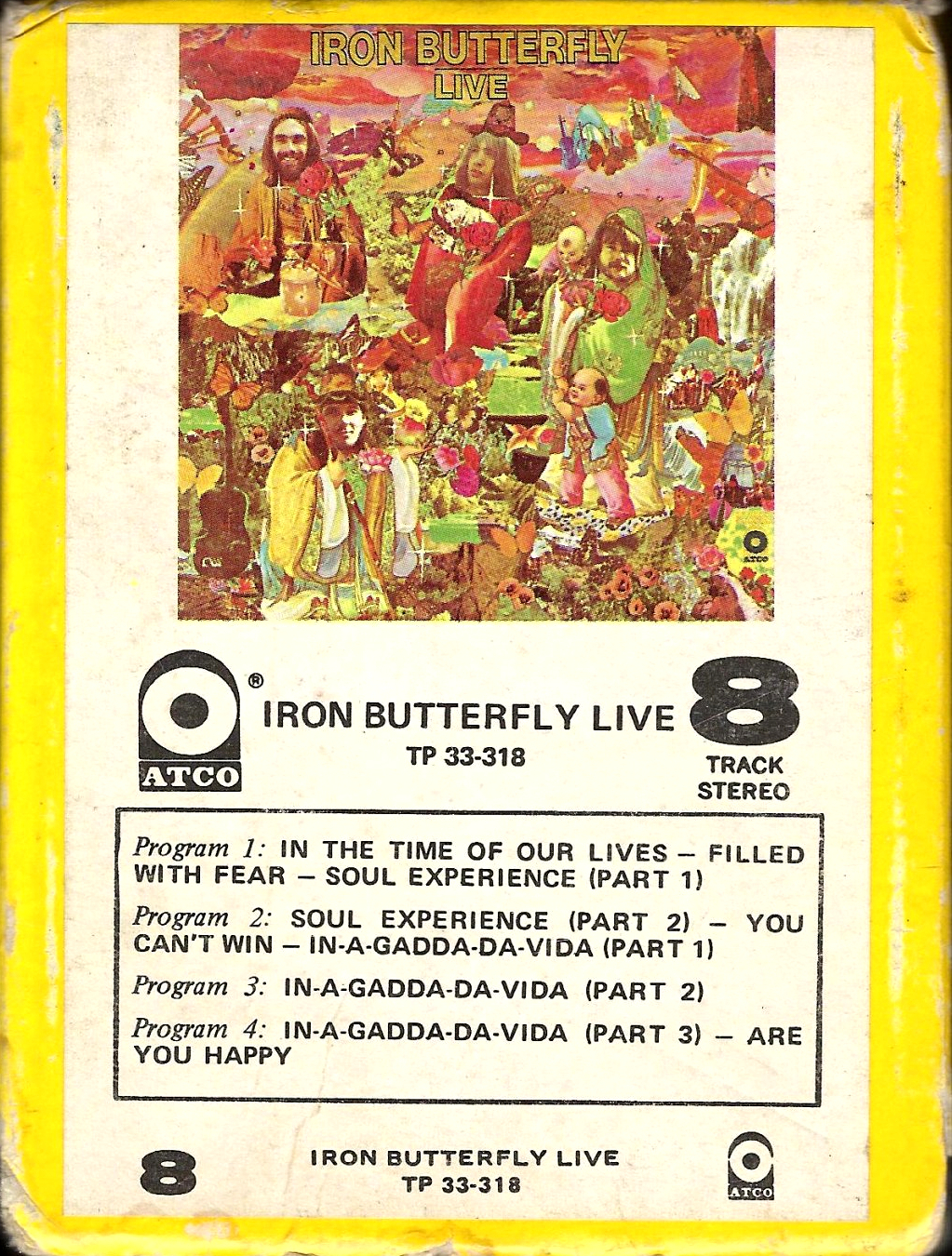 Live by Iron Butterfly (Album; ATCO; TP 33-318): Reviews, Ratings ...