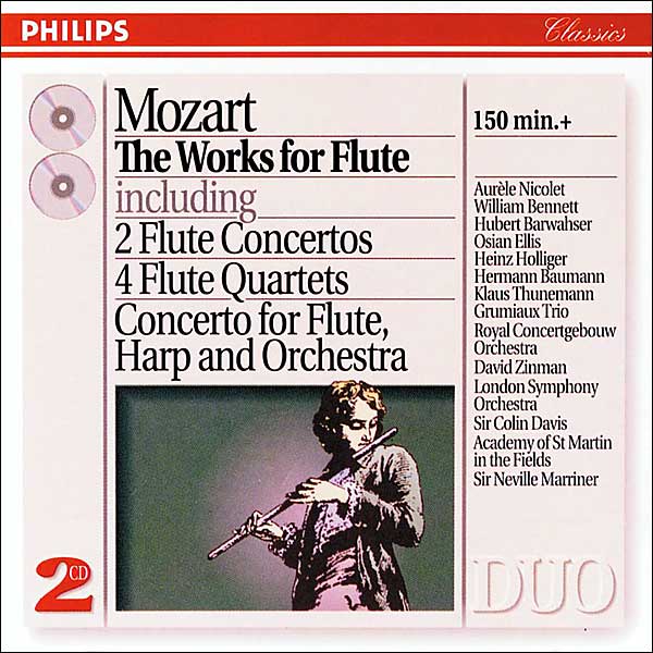 The Works for Flute by Royal Concertgebouw Orchestra / London Symphony Orchestra / Academy of St ...