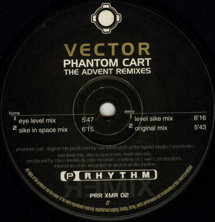 Phantom Cart (The Advent Remixes) by Vector (EP): Reviews, Ratings ...