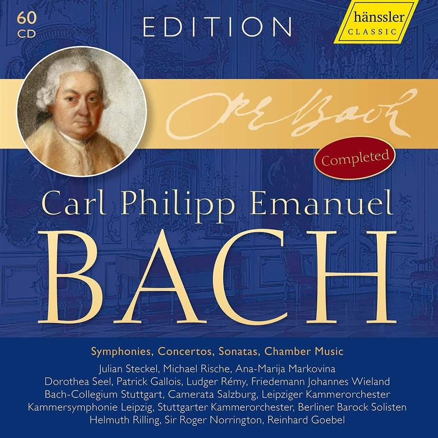 CPE Bach: Complete Edition by Various Artists (Compilation, Baroque ...
