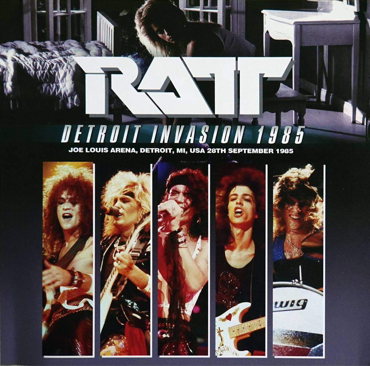 Detroit Invasion 1985 ~Joe Louis Arena, Detroit, MI , USA 28th ...