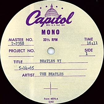 Beatles VI by The Beatles (Compilation; Capitol): Reviews, Ratings ...