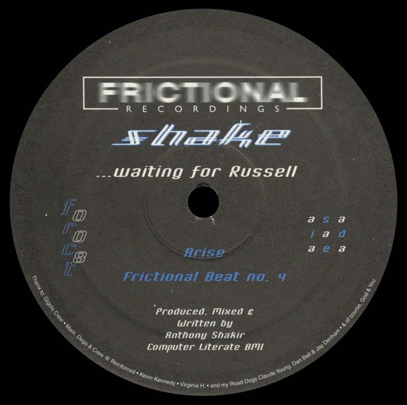 ...Waiting for Russell by Shake (EP, Detroit Techno): Reviews, Ratings ...