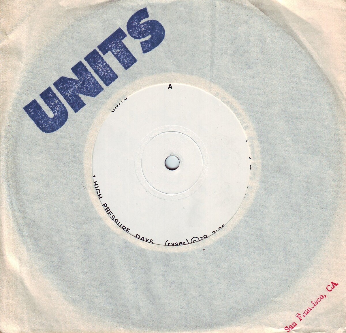 High Pressure Days by Units (EP, Synth Punk): Reviews, Ratings, Credits ...