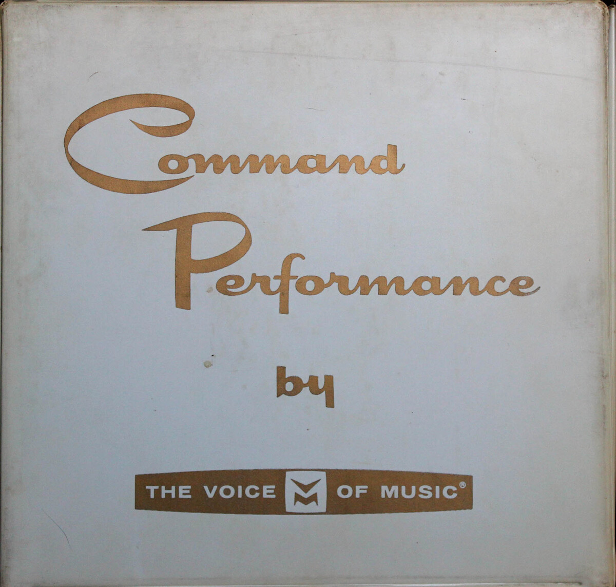 Command Performance by the Voice of Music by Various Artists ...