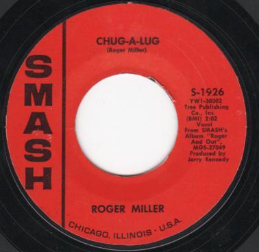 Chug-a-Lug / Reincarnation by Roger Miller (Single, Country): Reviews ...