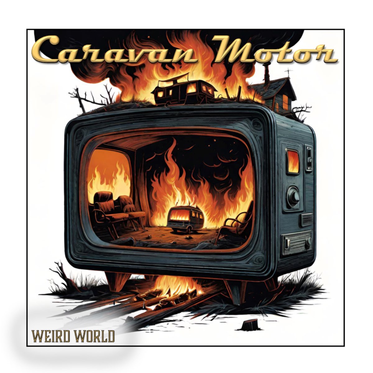 Weird World by Caravan Motor (Album): Reviews, Ratings, Credits, Song ...