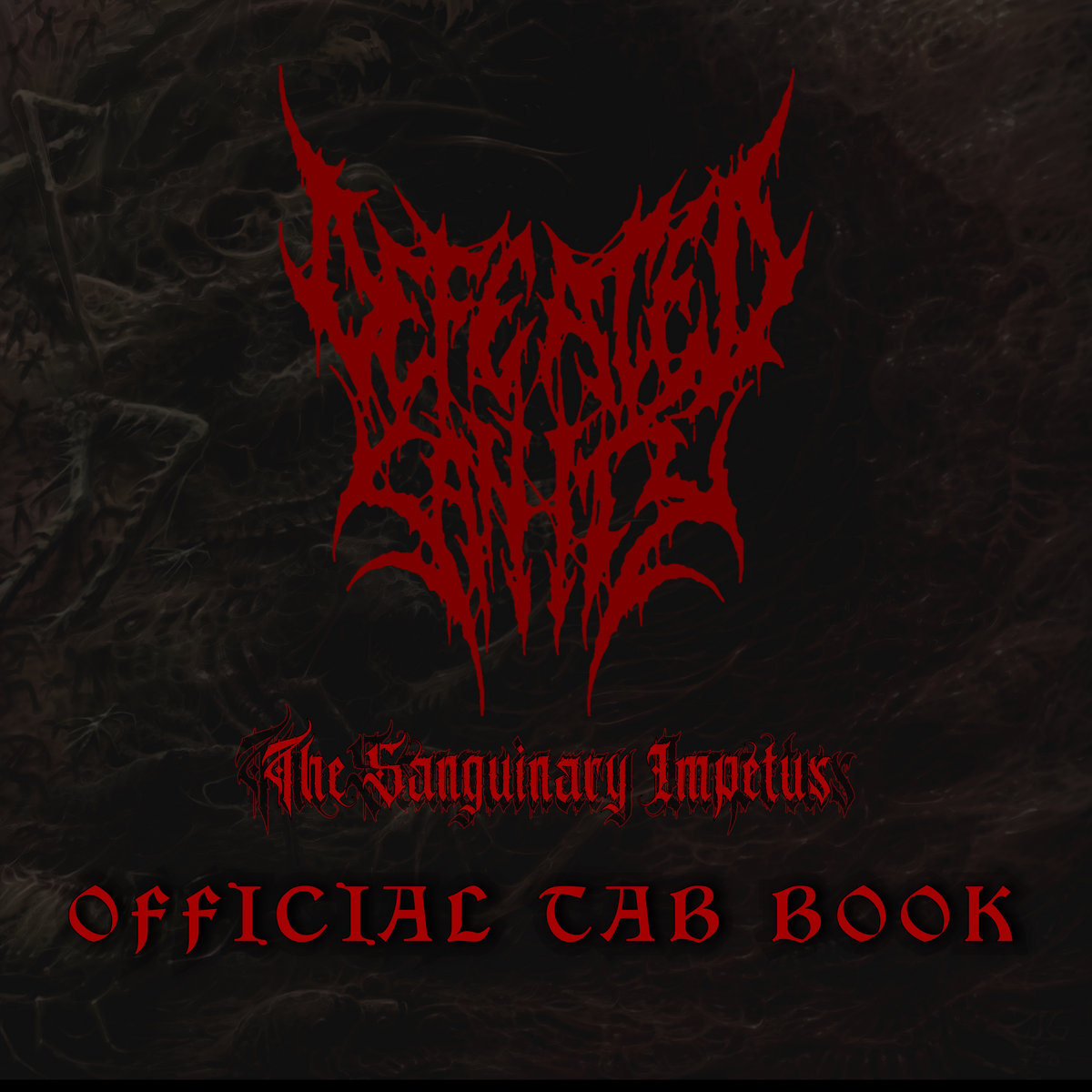 The Sanguinary Tab Book by Defeated Sanity (Additional release ...