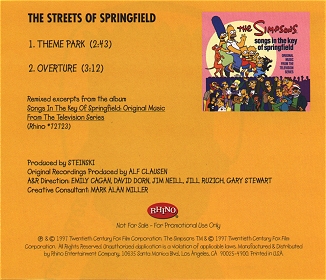 The Streets of Springfield by The Simpsons (Single): Reviews, Ratings ...