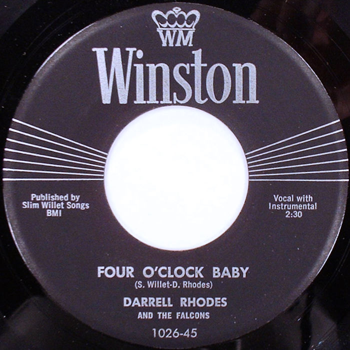 Four O'Clock Baby / Prayer of a Boy in Love by Darrell Rhodes (Single ...