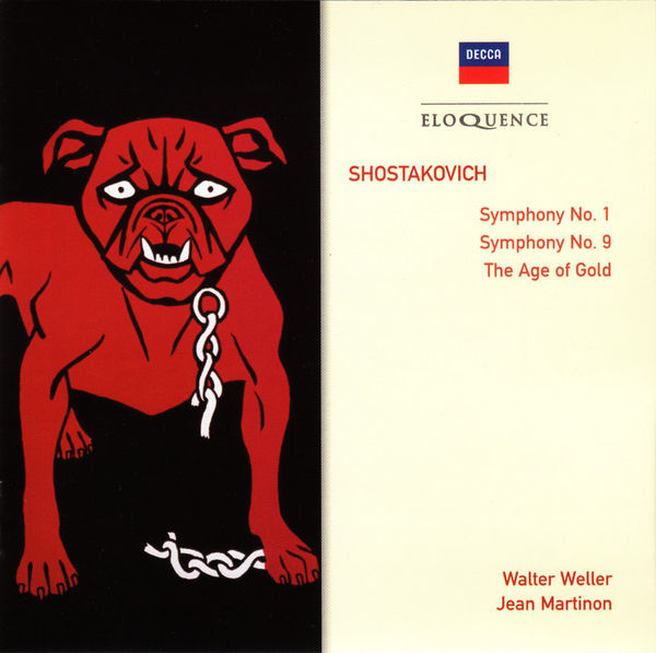 Symphony No. 1; Symphony No. 9; The Age of Gold by Walter Weller / Jean ...