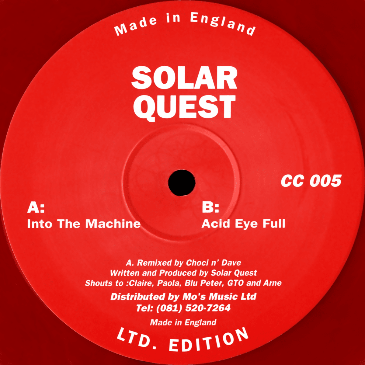 Into the Machine / Acid Eye Full by Solar Quest (Single, Hard Trance): Reviews, Ratings, Credits ...