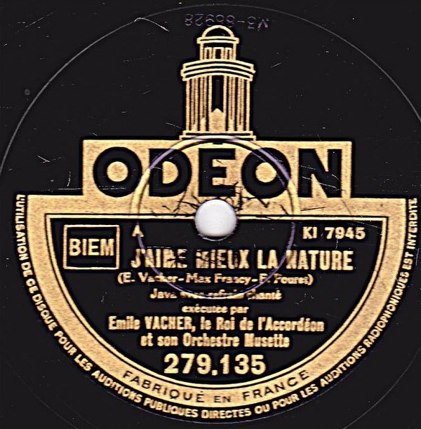 J'aime mieux la nature / Chantons le printemps by Émile Vacher (Single ...