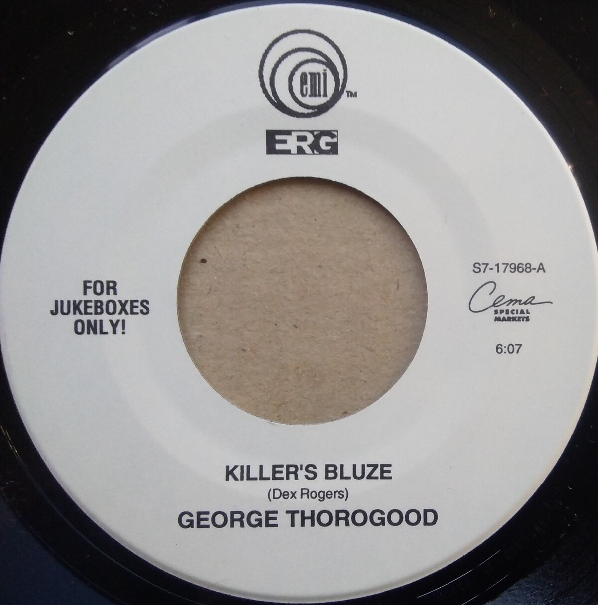Killer's Bluze / I'm Ready by George Thorogood & The Destroyers (Single ...