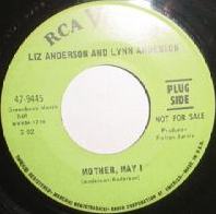 Mother, May I / Better Than Life Without You by Liz Anderson & Lynn ...