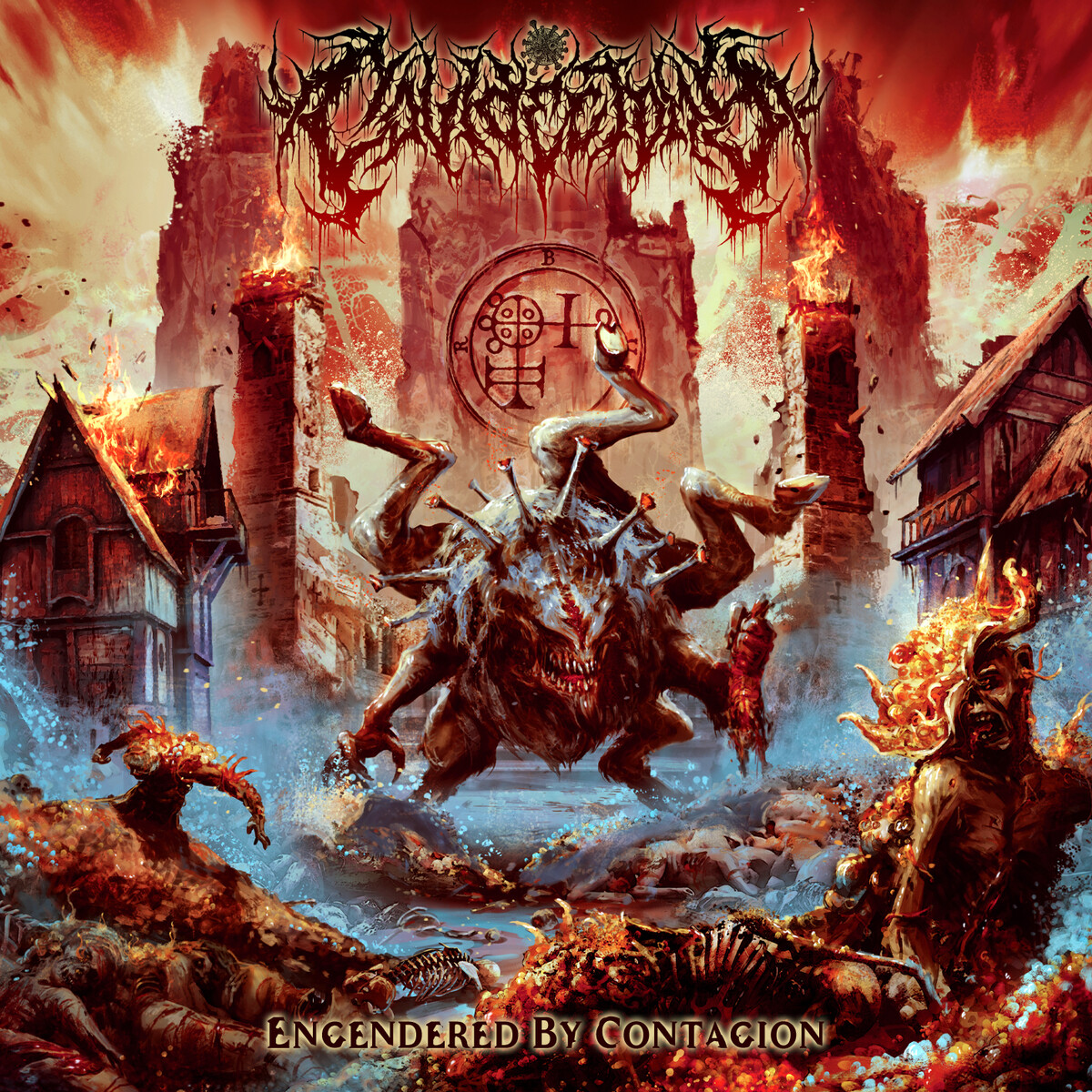 Engendered by Contagion by Covidectomy (Album, Slam Death Metal ...