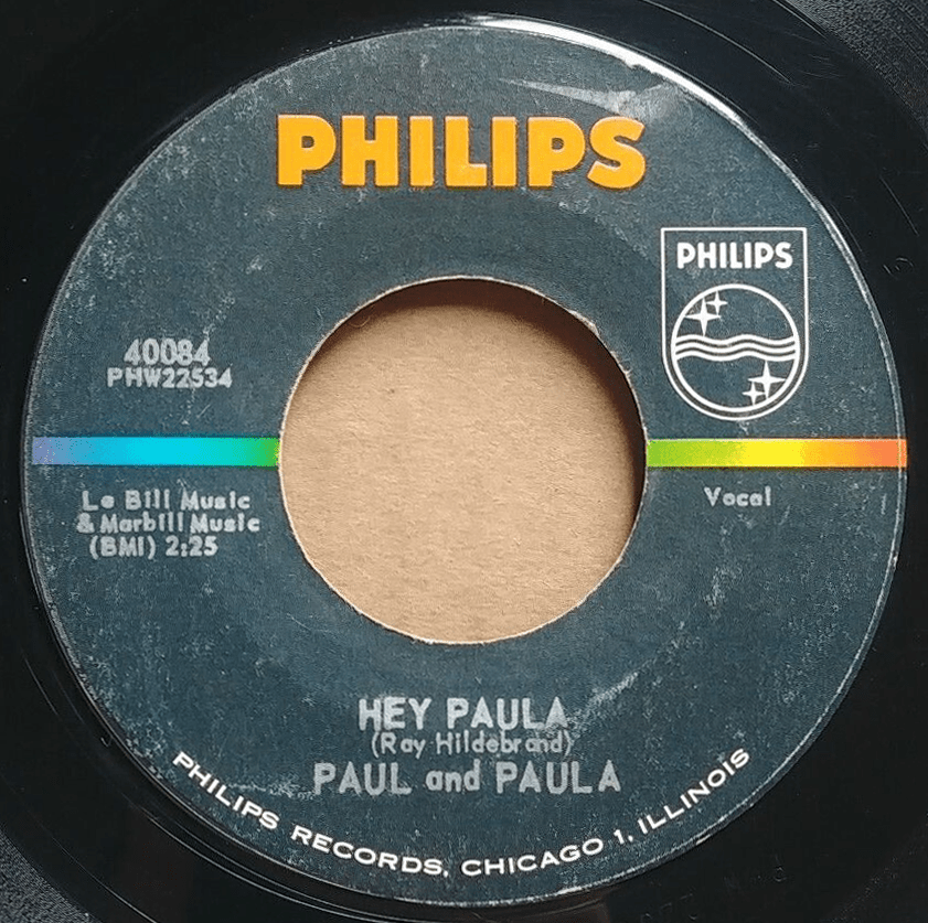 Hey Paula / Bobby Is the One by Paul & Paula (Single, Teen Pop ...