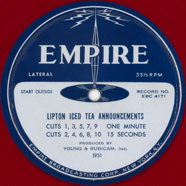 Lipton Iced Tea Annoucements by [unknown artist] (Album, Jingles): Reviews, Ratings, Credits ...