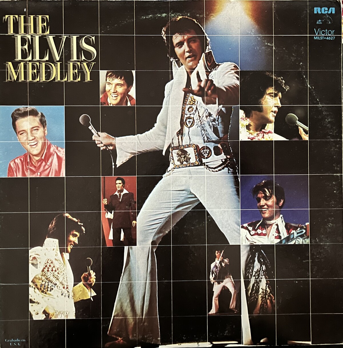 The Elvis Medley by Elvis Presley (Album; RCA Victor; MILST-4627 ...