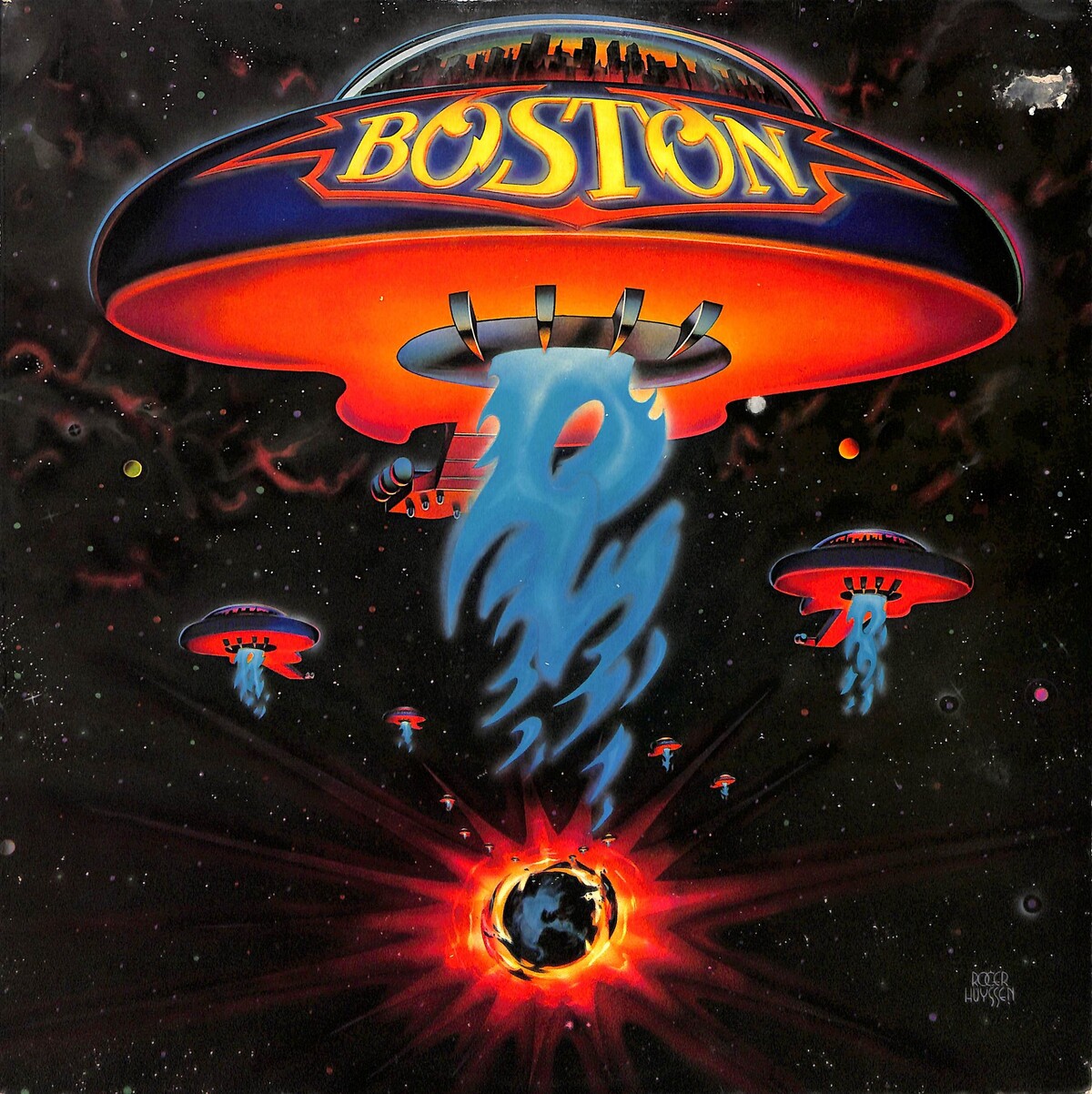 Boston by Boston (Album; Epic; EPC 81611 (PE 34188)): Reviews, Ratings ...