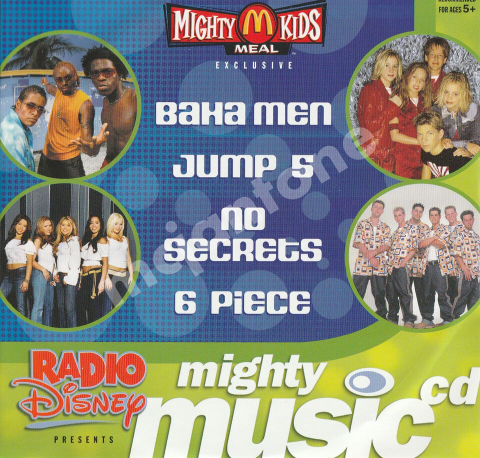 Radio Disney Presents Mighty Music CD (Green) by Various Artists ...