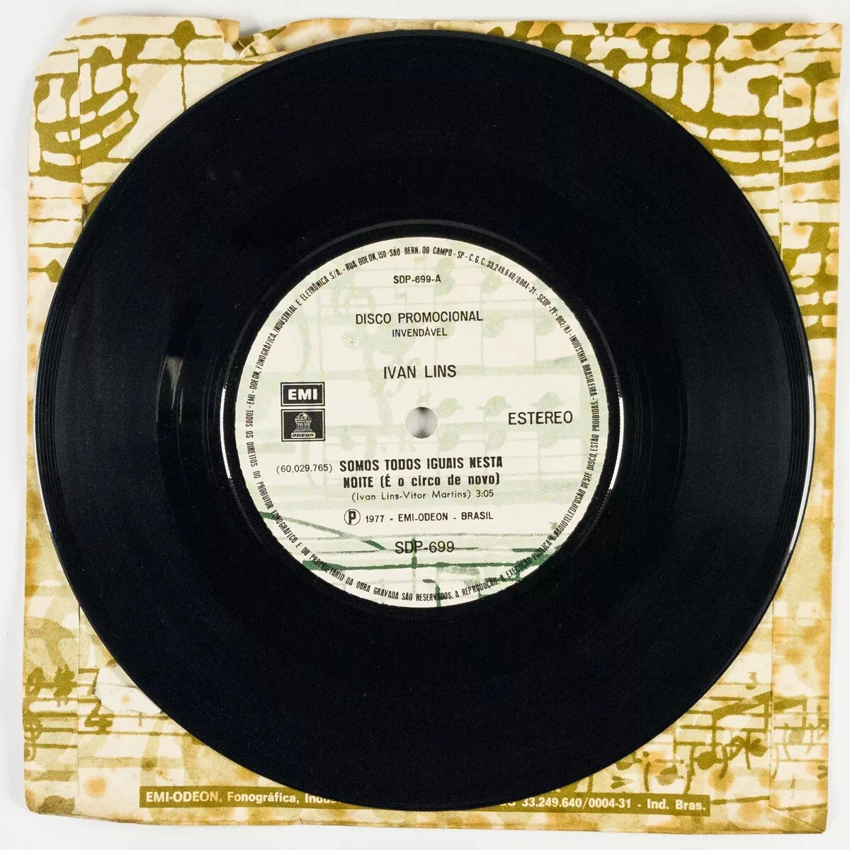 Somos todos iguais nesta noite / Quadras de roda by Ivan Lins (Single, MPB): Reviews, Ratings ...