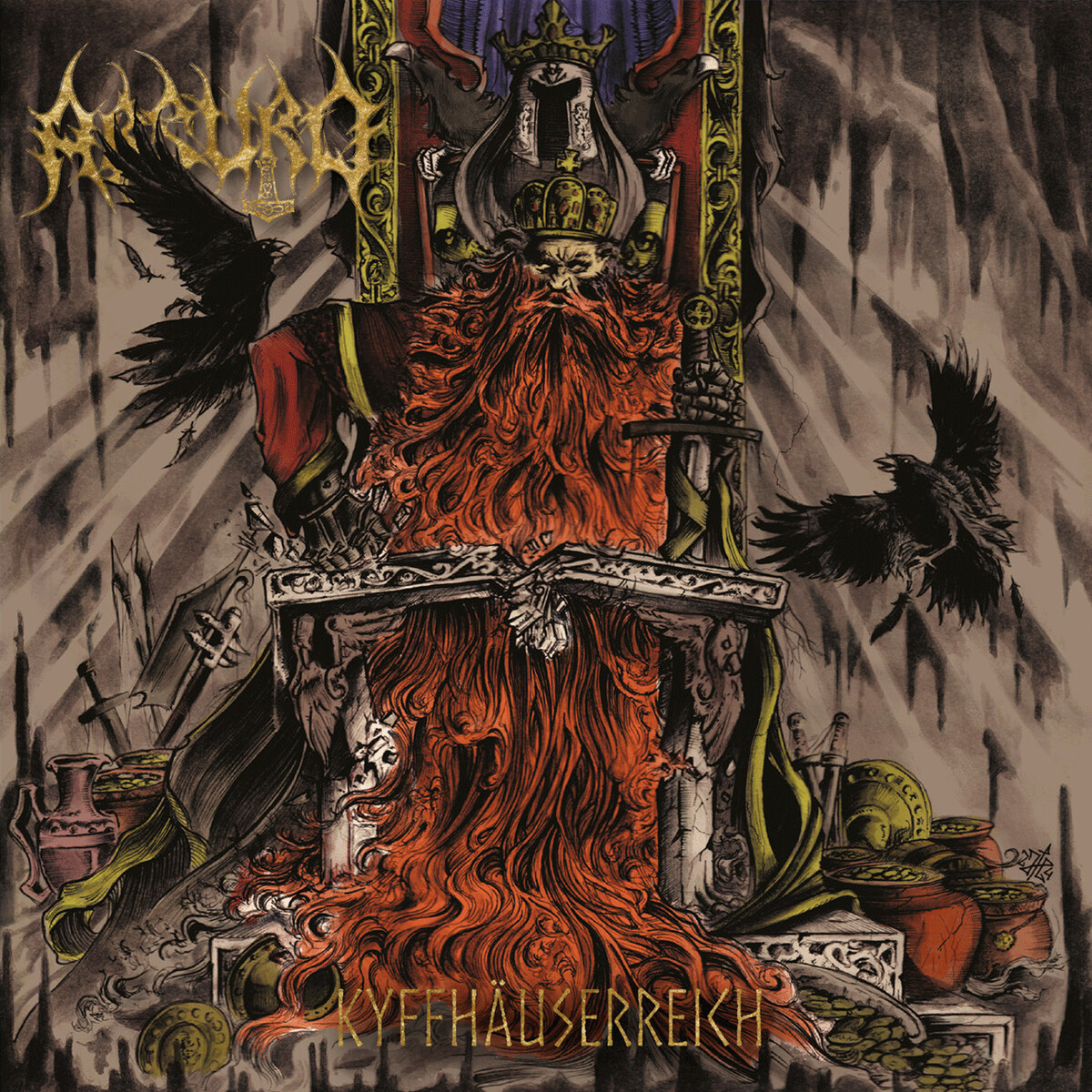 Kyffhäuserreich by Absurd (Album, Pagan Black Metal): Reviews, Ratings ...