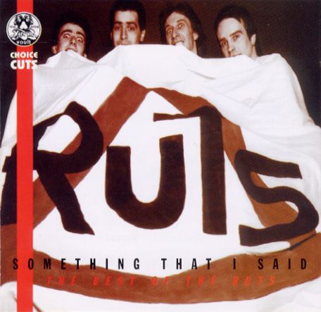 Something That I Said - The Best of The Ruts by The Ruts (Compilation ...