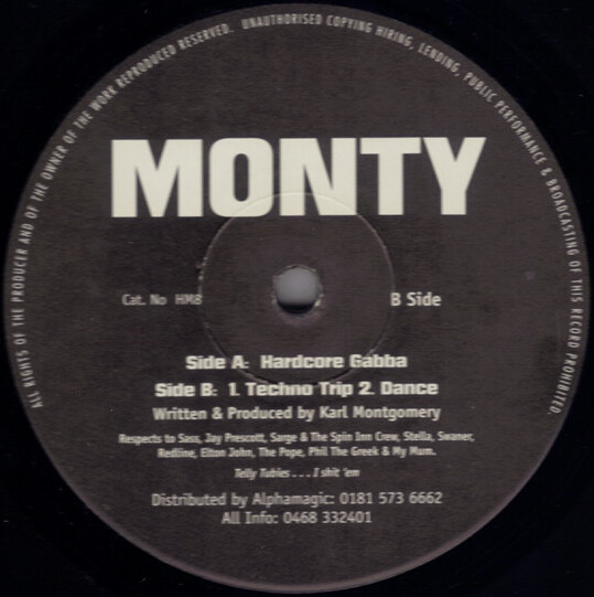 Hardcore Gabba / Techno Trip / Dance by Monty (Single): Reviews ...