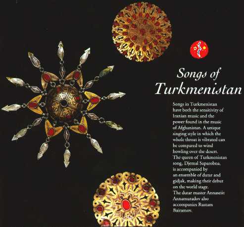 Songs of Turkmenistan by Djemal Saparova Musical Ensemble (Album ...