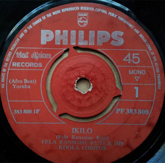 Ikilo / Eko by Fela Ransome Kuti & His Koola Lobitos (Single): Reviews ...
