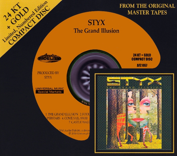 The Grand Illusion by Styx (Album; Audio Fidelity; AFZ 067): Reviews ...