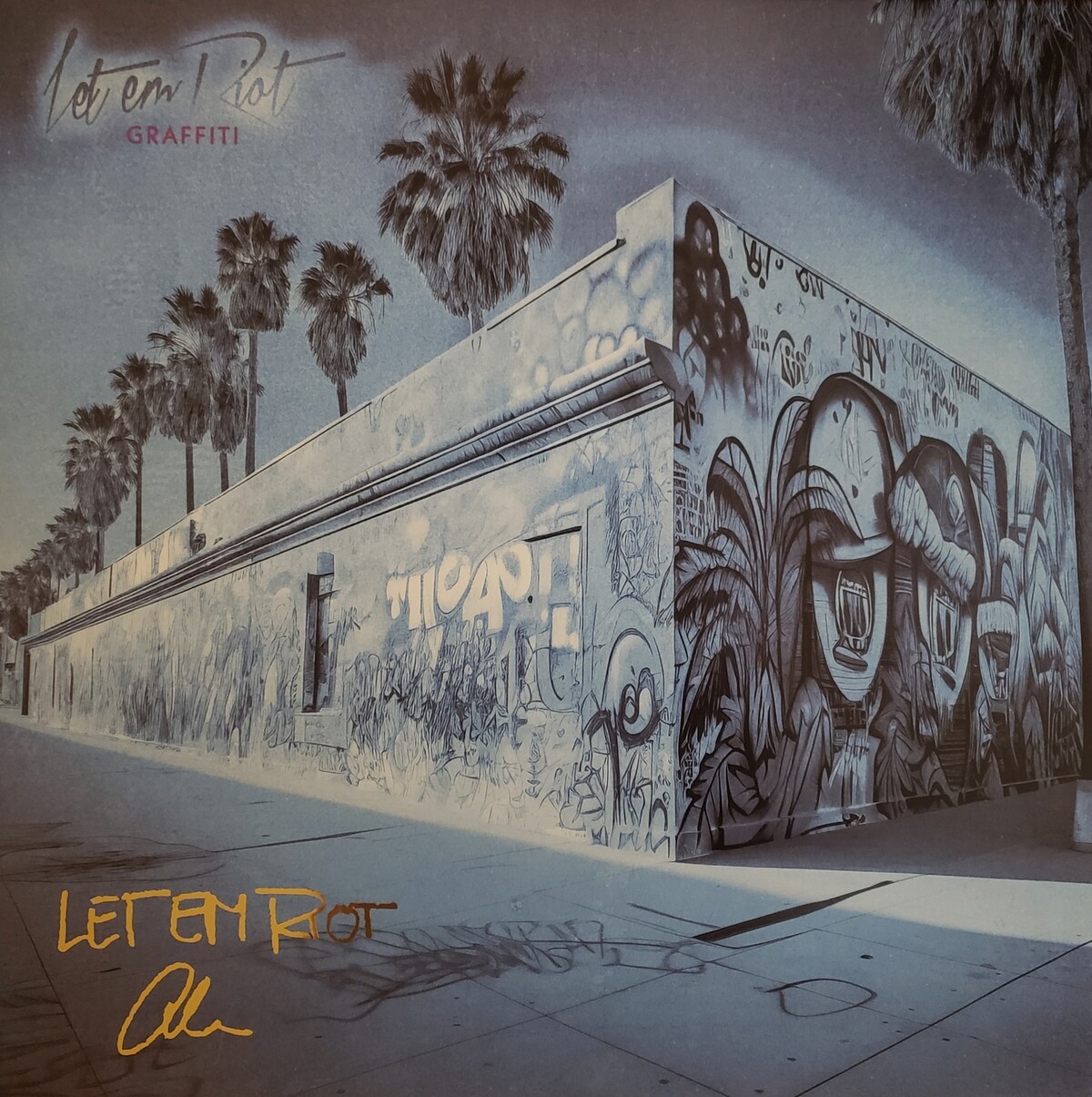 Graffiti by Let Em Riot (Album; Retrosynth): Reviews, Ratings, Credits ...