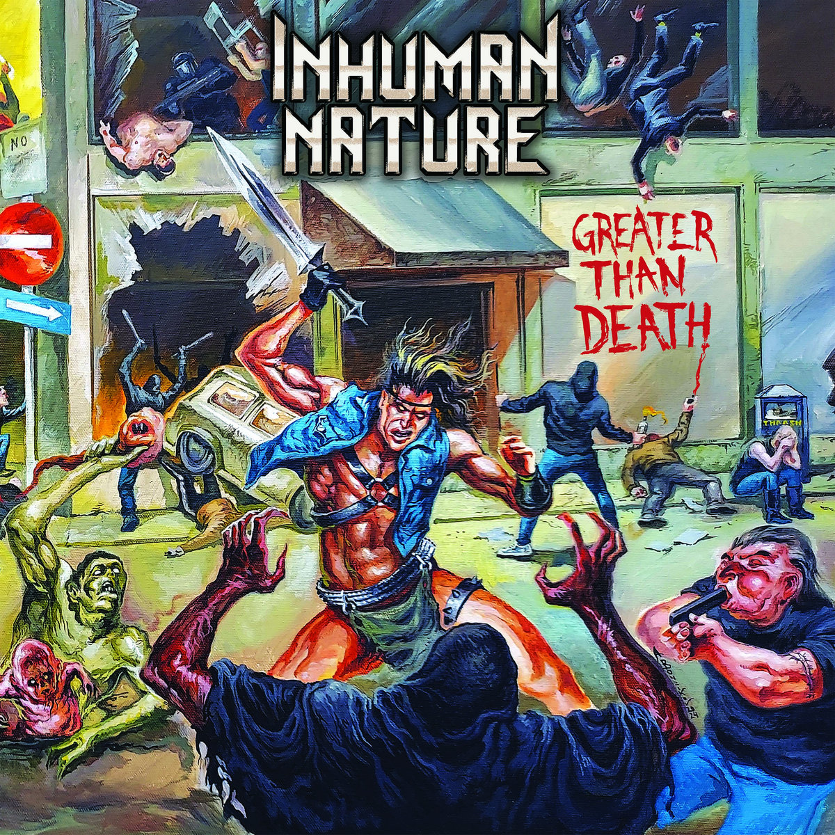 Lists with Greater Than Death by Inhuman Nature (Album, Crossover ...