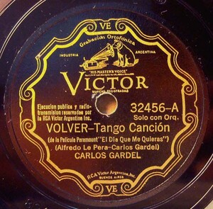 Carlos Gardel - Volver - Lyrics and ratings - Rate Your Music