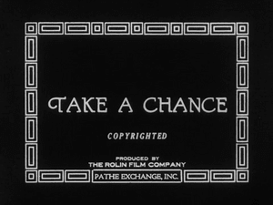 Take a Chance (Film, Slapstick): Reviews, Ratings, Cast and Crew - Rate ...