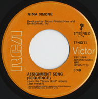 Nina Simone - Assignment Song Sequence - Rate Your Music