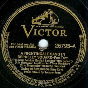 Sammy Kaye - A Nihghtingale Sang in Berkeley Square - Rate Your Music
