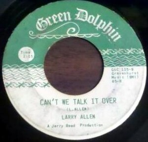 Larry Allen - Can't We Talk It Over - Rate Your Music