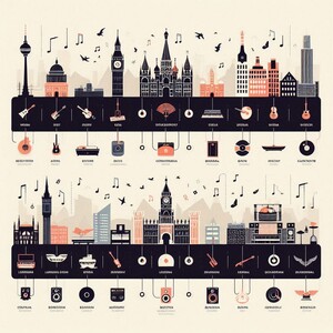 Top Music Producing Cities (1960s to Current) - Rate Your Music