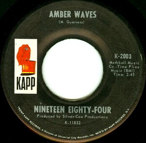 Nineteen Eighty-Four - Amber Waves - Rate Your Music