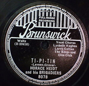 Horace Heidt and His Brigadiers - A Shack in the Back of the Hills ...