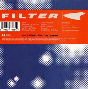 Filter - Take a Picture - Lyrics and ratings - Rate Your Music